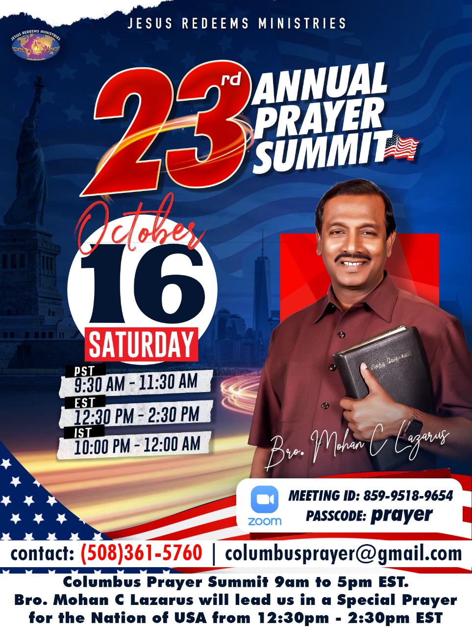 Jesus Redeems USA – Revival is coming to America!